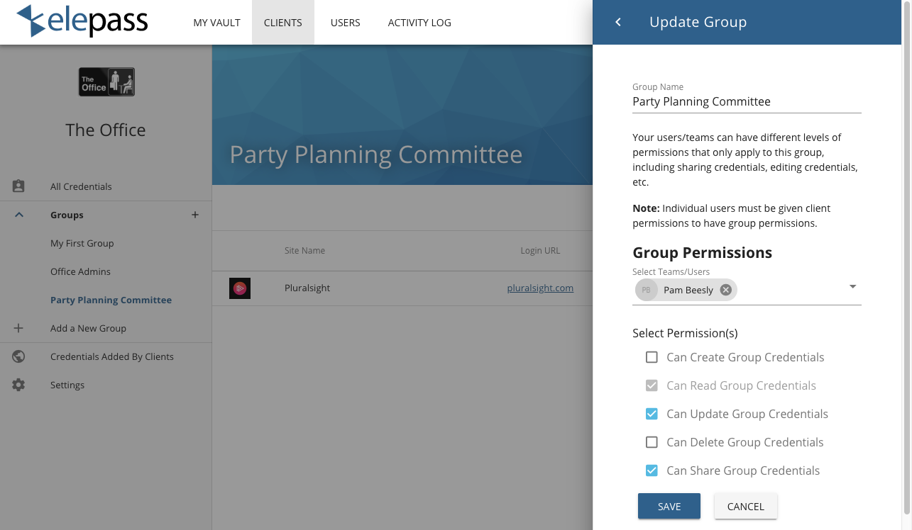 How To Edit A Group | ElePass
